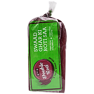 Buy KABHI B Double Roti - Whole Wheat Bread, High In Fiber Online at ...
