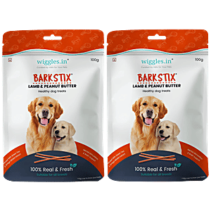 Buy Wiggles.in Barkstix Dog Treats For Training Adult Puppies - Soft ...