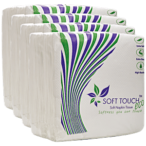 Buy Soft Touch Eco Soft Napkins - 1 Ply Online at Best Price of Rs 220 ...