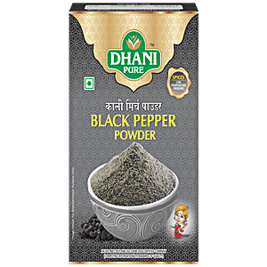 Buy DHANI PURE Black Pepper Powder - 100% Natural, No Artificial ...