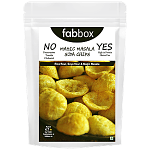 Buy Fabbox Fivegrain Chaat Chips - Healthy, Guilt-free Snackning ...