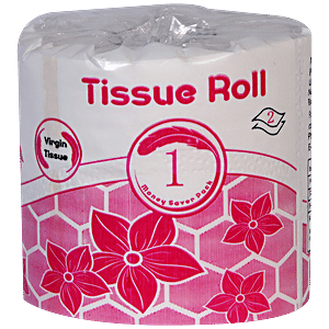 Buy Pulp Wood Virgin Tissue/Toilet Roll - Soft, Skin-Friendly, Super ...