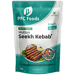 Buy PFC Foods Plant-Based Chicken Seekh Kebab - Vegetarian & Great ...