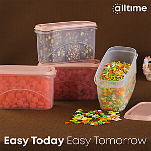 Buy All Time Plastic Frostee Containers With Lid - Blue, Multipurpose ...