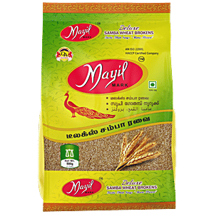 Buy Mayil Mark Samba Wheat Brokens - Deluxe Online at Best Price of Rs ...