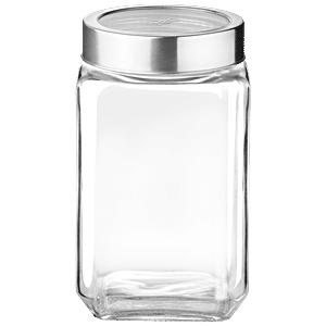 Buy Soogo Cube Jar, Storage Jar - Transparent Online at Best Price of ...