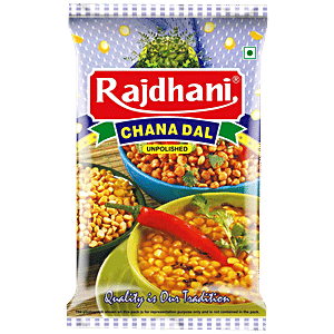Buy Rajdhani Chana Dal - Unpolished & Natural, Rich In Protein Online ...