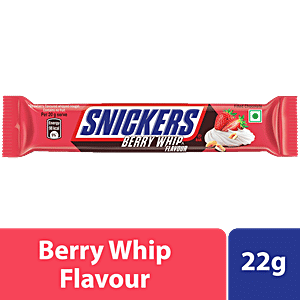 Buy Snickers Chocolate Bar - Berry Whip, Smooth & Creamy Texture Online ...