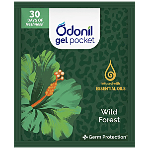Buy Odonil Gel Pocket - Citrus Bloom, Long-Lasting Fragrance, Provides ...
