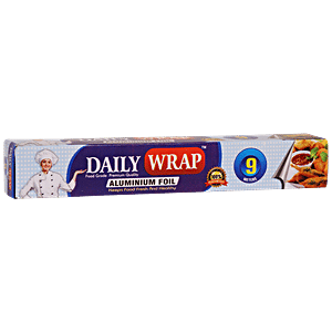 Buy Daily Wrap Aluminium Foil - 72 m, Keeps Food Fresh Online at Best ...