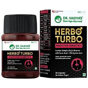 Buy Dr.Vaidya's Herbo24Turbo Capsule - For Stress Relief Online at Best ...