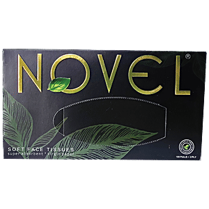 Buy Novel Soft Face Tissues - 2 Ply, Super Absorbent, 100% Virgin Paper ...