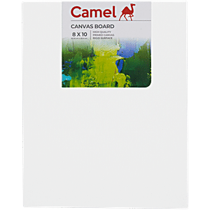 Buy Camel Canvas Board - With Acrylic Priming, 25 x 30 cm Online at ...