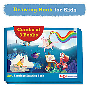 Buy Target Publications Cartridge Drawing Books - Jumbo Size, Soft ...