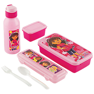 Buy Pratap Fun Time Dora & Friends Lunch Container Set - Junior ...
