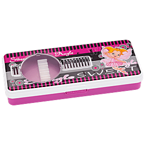 Buy HAZEL Creative Plastic Pencil Box - Durable, Lightweight, Blue ...