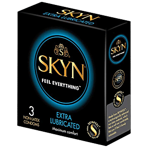 Buy SKYN Extra Premium Condoms - Extra Lubricated, Maximum Comfort ...