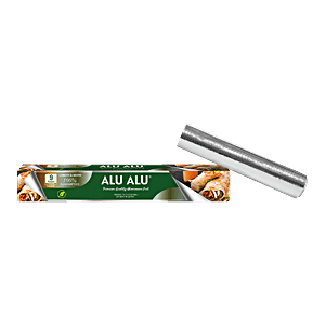 Buy Alu Alu Aluminium Foil - Silver, Premium Quality, 69.49 m, 18 ...