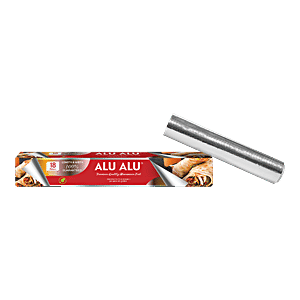 Buy Alu Alu Aluminium Foil - Silver, Premium Quality, 69.49 m, 18 ...