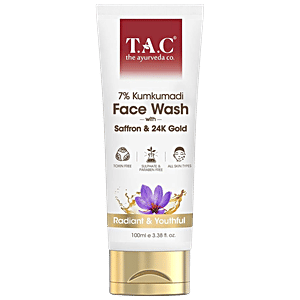Buy TAC - The Ayurveda Co. 7% Kumkumadi Face Scrub With Saffron & 24k ...