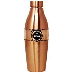 Buy Mr. Copper King Pure Copper Water Bottle - Premium Quality Online ...