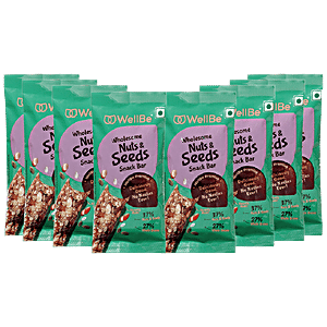 Buy WellBe Wholesome Apple & Cinnamon Snack Bar Online at Best Price of ...