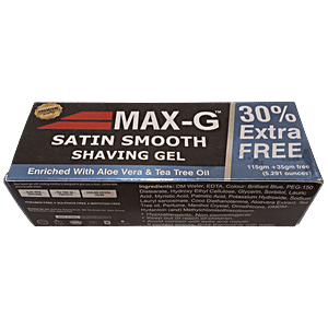 Buy MAX-G Satin Smooth Shaving Cream Online at Best Price of Rs 102.9 ...