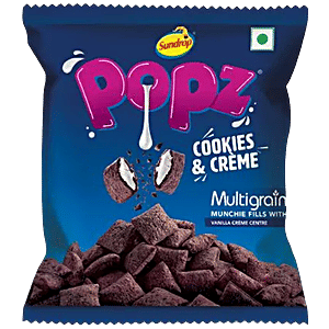 Buy Sundrop Popz Cookies & Creme - Multigrain Munchie Fills Online at ...