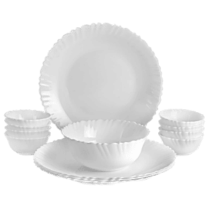 Buy Cello Dazzle Collection Opalware Winter Pine Dinner Set Online at Best Price of Rs 1349 ...