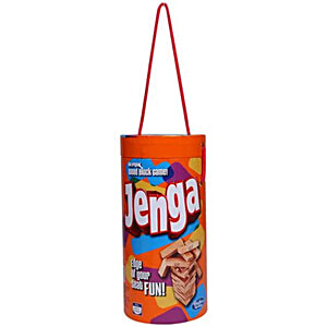 Buy Hasbro Gaming Jenga Mini Hardwood Blocks Stacking Tower Game For ...