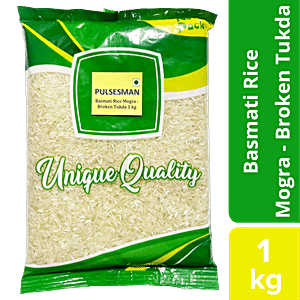 Buy Pulsesman Basmati Rice Mini Mogra - Broken Tukda Online at Best ...
