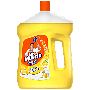 Buy Mr. Muscle Sparkling Clean Floor Cleaner - Lemon Online at Best ...