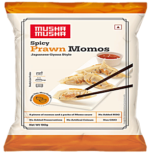 Buy Musha Musha Original Prawn Momos Online at Best Price of Rs 175 ...