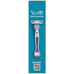 Buy Gillette Venus Bikini Sensitive Hair Removal Razor Online at Best ...