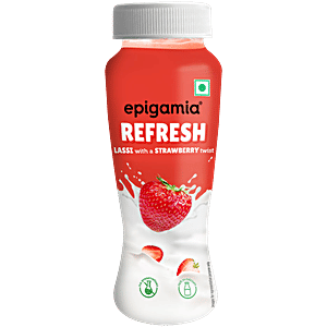 Buy Frugurt Lassi - Strawberry Online at Best Price of Rs null - bigbasket