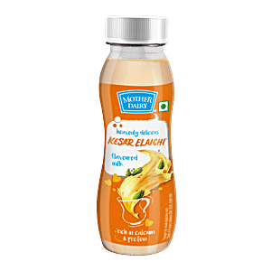 Buy Mother Dairy Chillz Kesar Elaichi 180 Ml Online at the Best Price ...