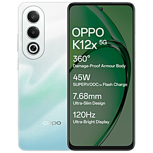 Buy Oppo K12x 5G (6GB RAM, 128GB, Breeze Blue) Online at Best Price of ...