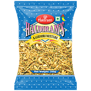 Buy Haldirams Namkeen Kashmiri Mixture Del 400 Gm Pouch Online at the Best Price of Rs 168 ...