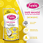 Buy Fem Soft Handz Hand Wash With Lemon Glycerine 900 Ml Bottle Online ...