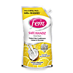 Buy Fem Soft Handz Hand Wash With Lemon Glycerine 900 Ml Bottle Online ...