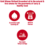 Buy Gold Winner Refined Groundnut Oil 1 Ltr Pouch Online at the Best ...