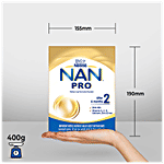 Buy Nestle Nan Pro - Stage 2 2x400 gm (Multipack) Online at Best Price ...