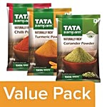Buy Tata Sampann Powder - Chilli 500G + Powder - Turmeric 500G + Powder ...