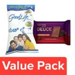 Buy bb Combo Pure Magic Biscuit Milk Chocolate, Deuce 60G + Nandini ...