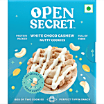 Buy Open Secret Nutty Cookies- White Choco Cashew (2 Boxes, 2 Cookies ...