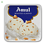 Buy Amul Real Ice Cream - Roasted Almond Online at Best Price of Rs 600 ...