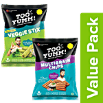 Buy Too Yumm! Veggie Stix Sour Cream & Onion 2x50 g + Multigrain Chips ...