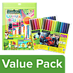 Buy Classmate Combo Kit - Stationery, Colour, Art 6 pcs + Sketch Pens ...