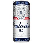 Buy Budweiser 0.0 Non-Alcoholic Beer Online at Best Price of Rs 480 ...