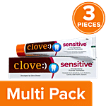 Buy Clove Sensitive - With Anti-Sensitivity & Fluoride Toothpaste ...
